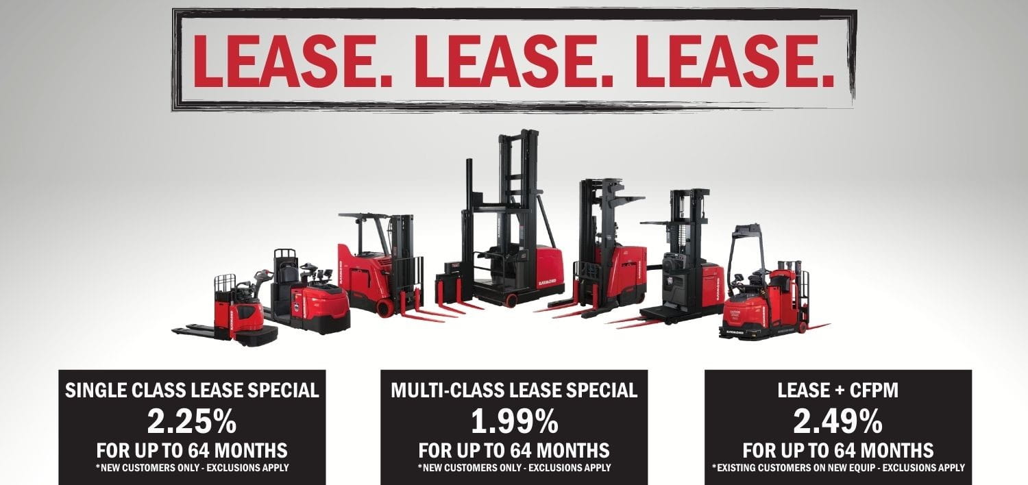 Material Handling Equipment Leasing | Raymond West